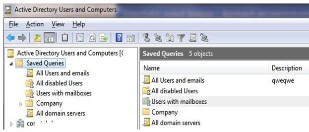 Ldap Queries Examples For Active Directory From The Saved Queries